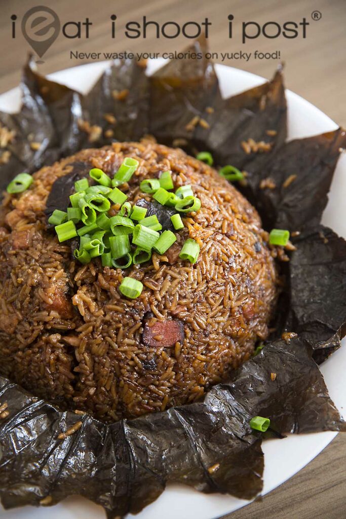 Lotus leaf rice | ieatishootipost