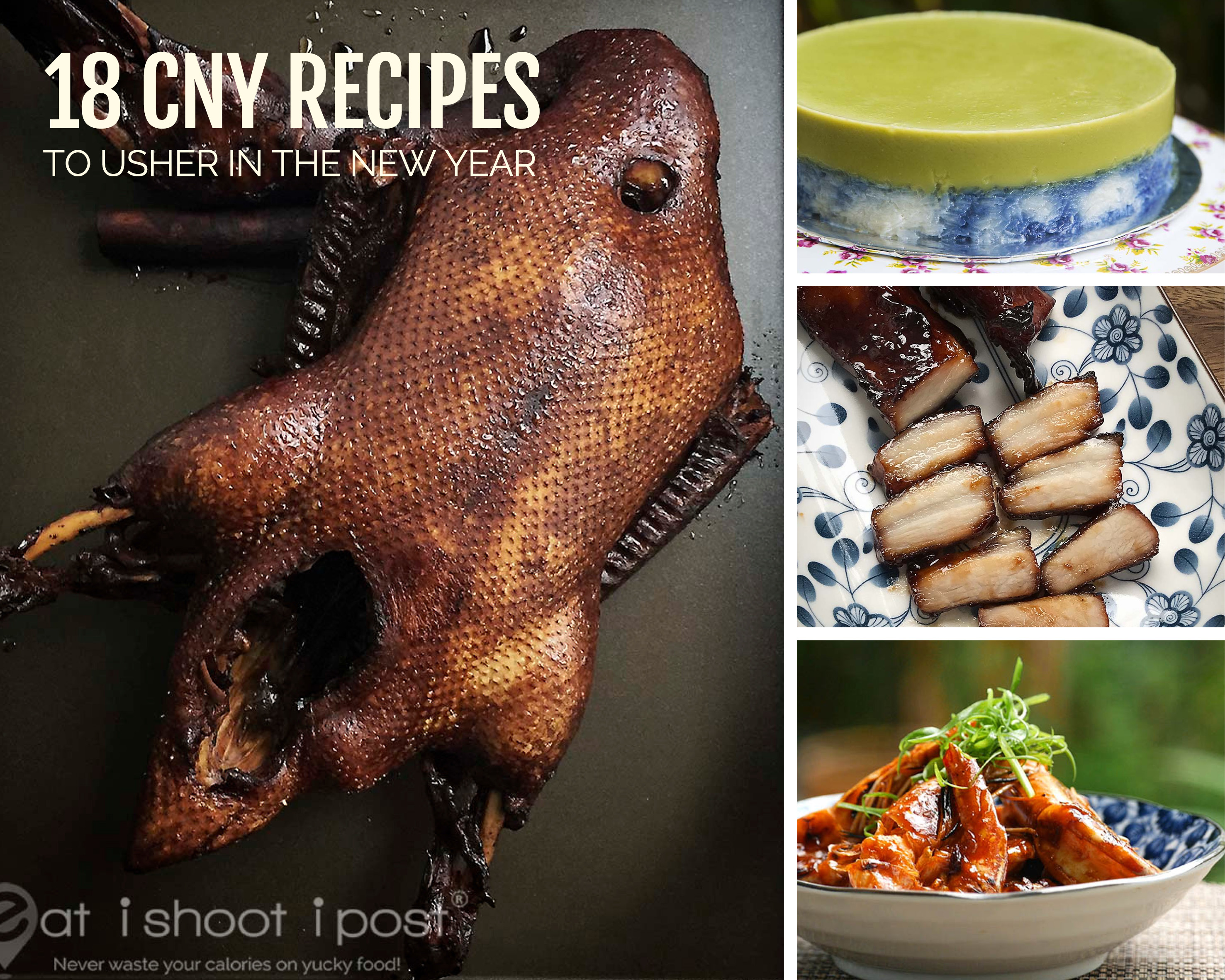 18 Chinese New Year Recipes to usher in the New Year! - ieatishootipost