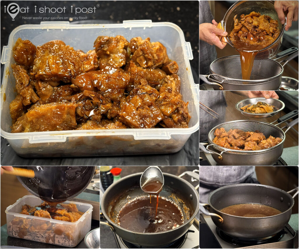Braised Fish Maw and Pork Trotter Recipe: with Kikkoman Less Salt Soy ...
